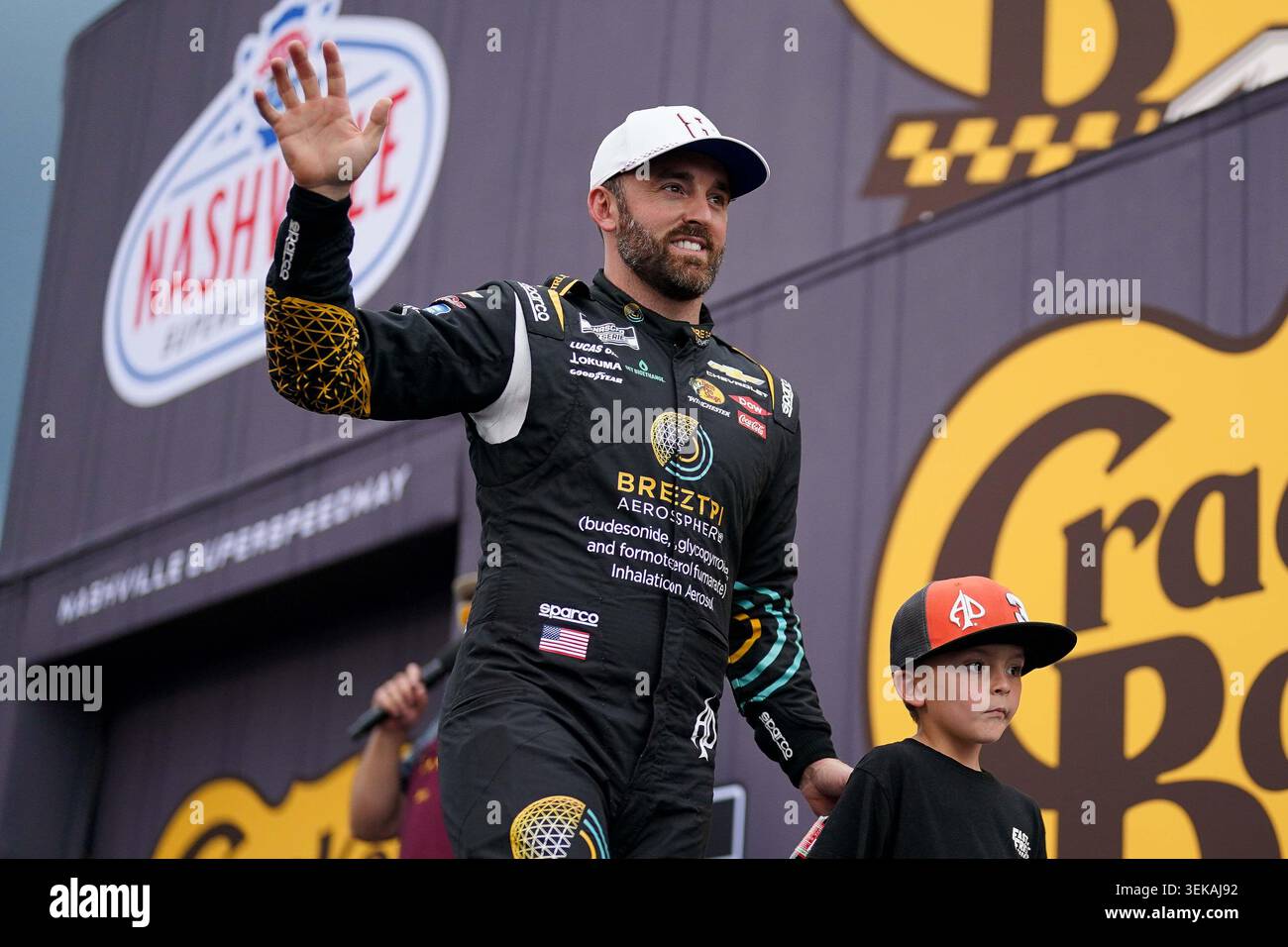 Austin Dillon before a NASCAR Cup Series auto race, Sunday, May 31 ...