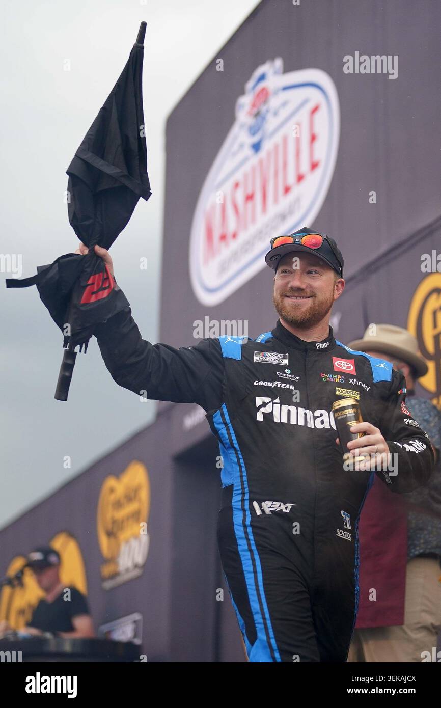 Tyler Reddick before a NASCAR Cup Series auto race, Sunday, May 31 ...
