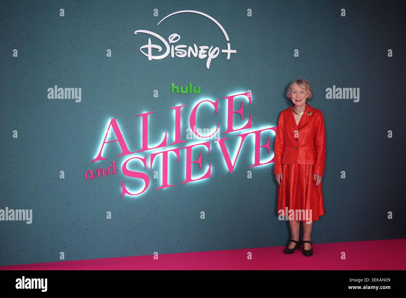 Marcia Warren attending the UK Premiere of Alice and Steve at Odeon ...
