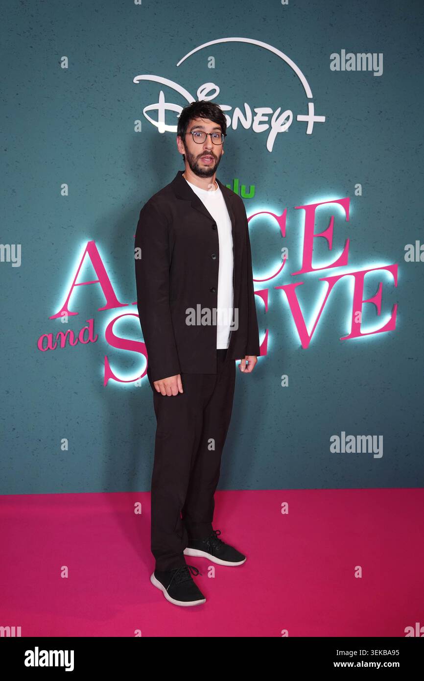 Tom Kingsley attending the UK Premiere of Alice and Steve at Odeon Luxe ...