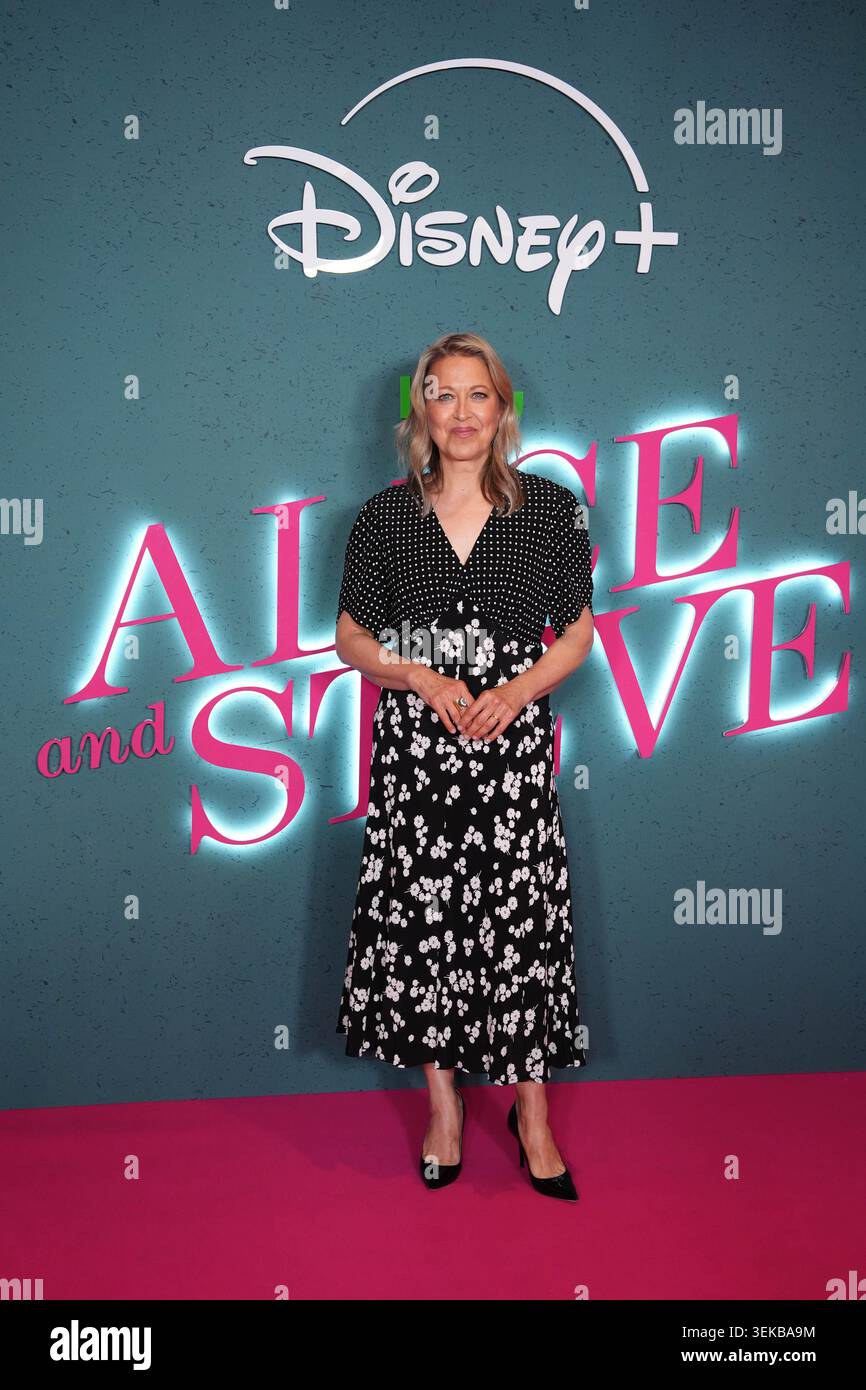 Nicola Walker attending the UK Premiere of Alice and Steve at Odeon ...