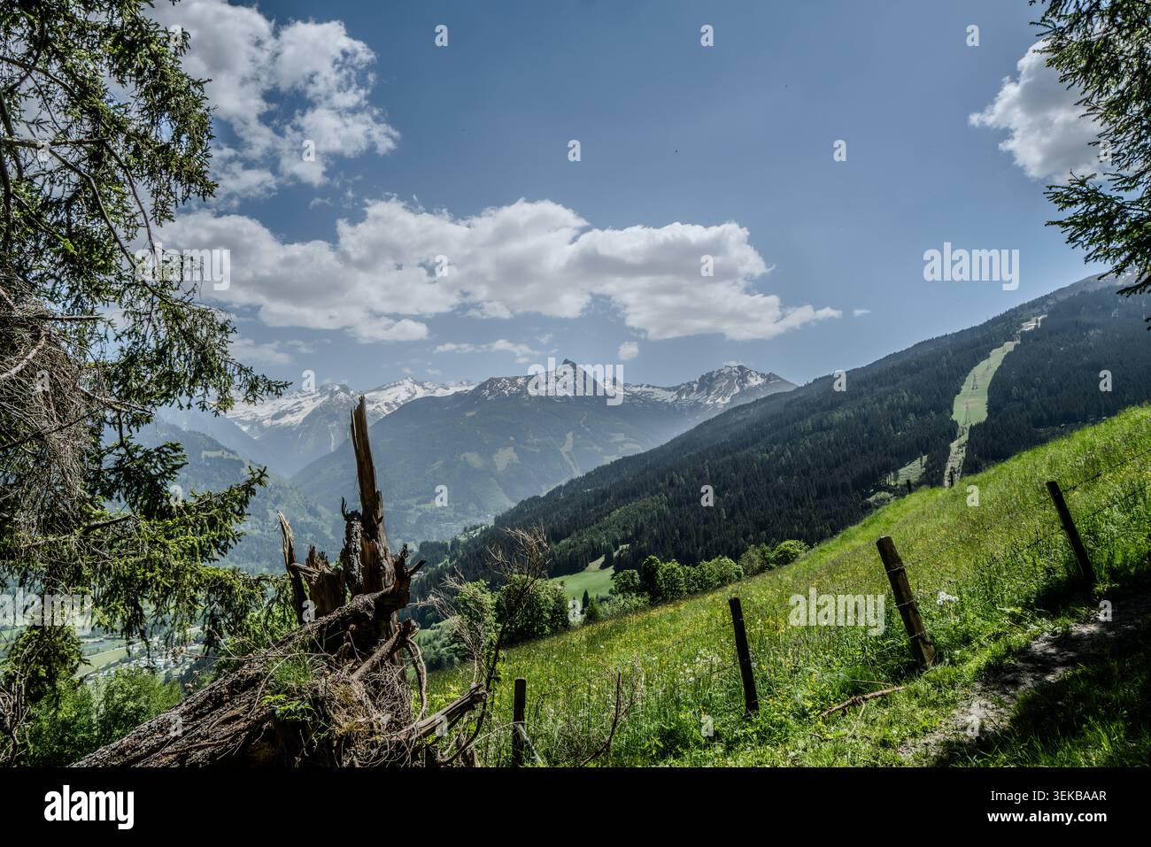 View from Bad Hofgastein to Graukogl Bad Gastein Bad Hofgastein ...