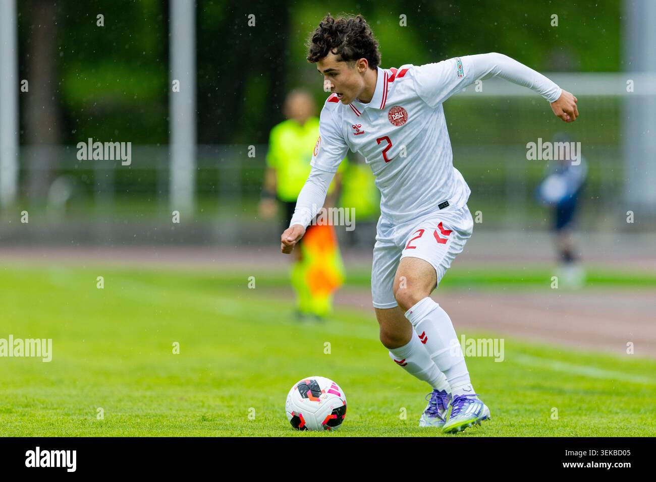 TALLIN, ESTONIA - MAY 26: David Stojanovic of Denmark during the UEFA ...