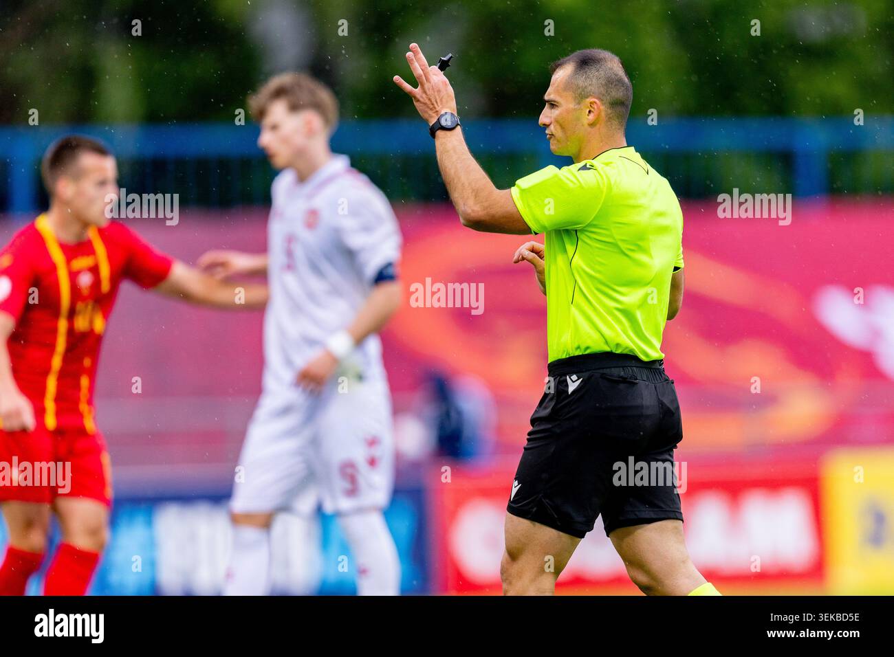 TALLIN, ESTONIA - MAY 26: referee Konstantinos Fellas (Cyprus) during ...