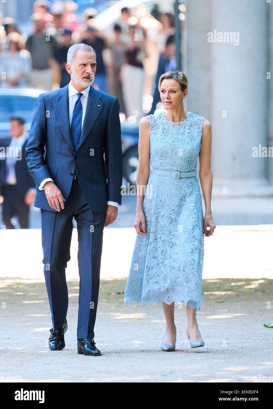 Madrid. Spain. 20260601, King Felipe VI of Spain, Princess Charlene of ...