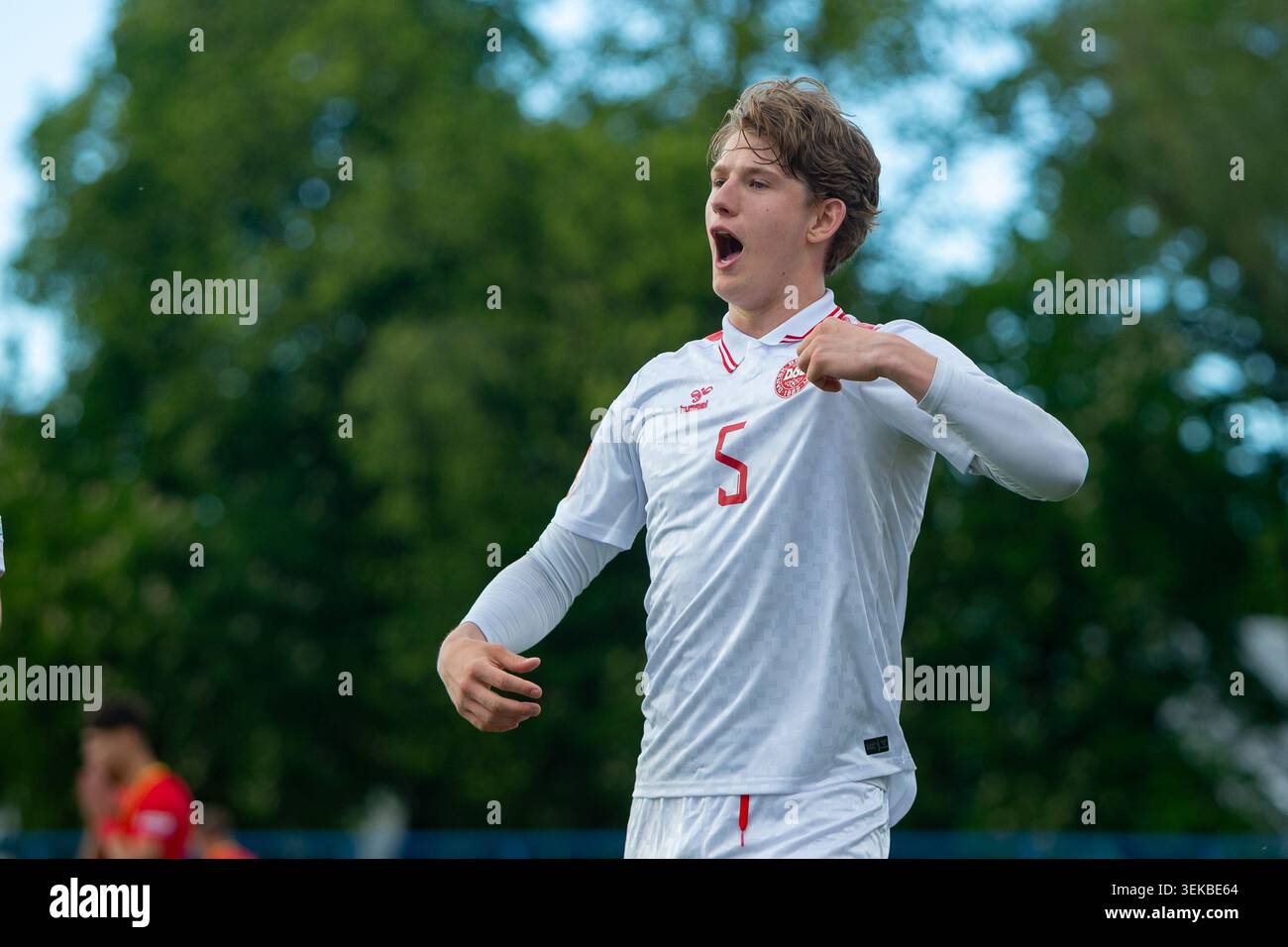 TALLIN, ESTONIA - MAY 26: Xander Poulsen of Denmark during the UEFA ...