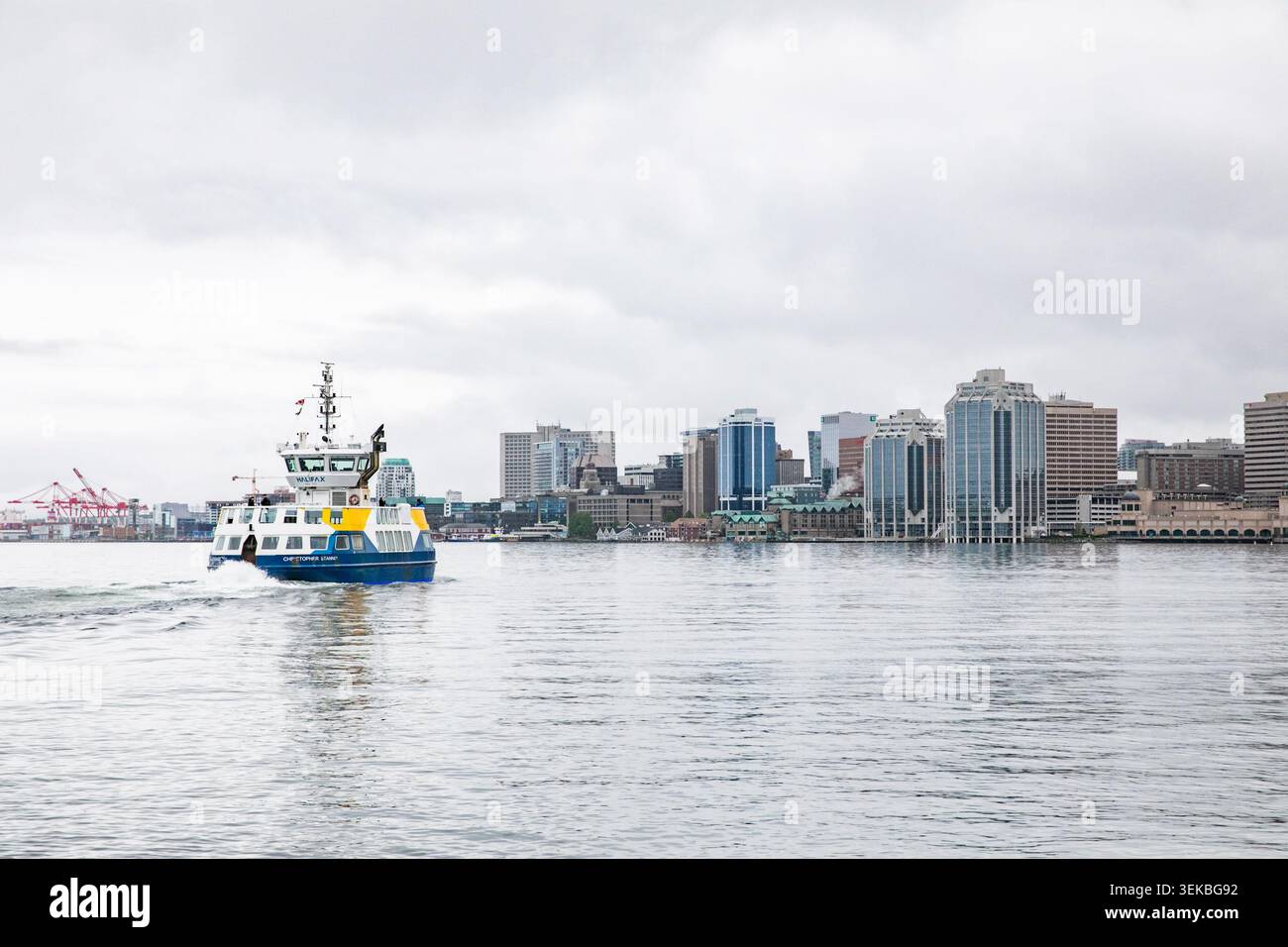 The Dartmouth ferry is seen en route to Halifax, Tuesday, June 6, 2023 ...