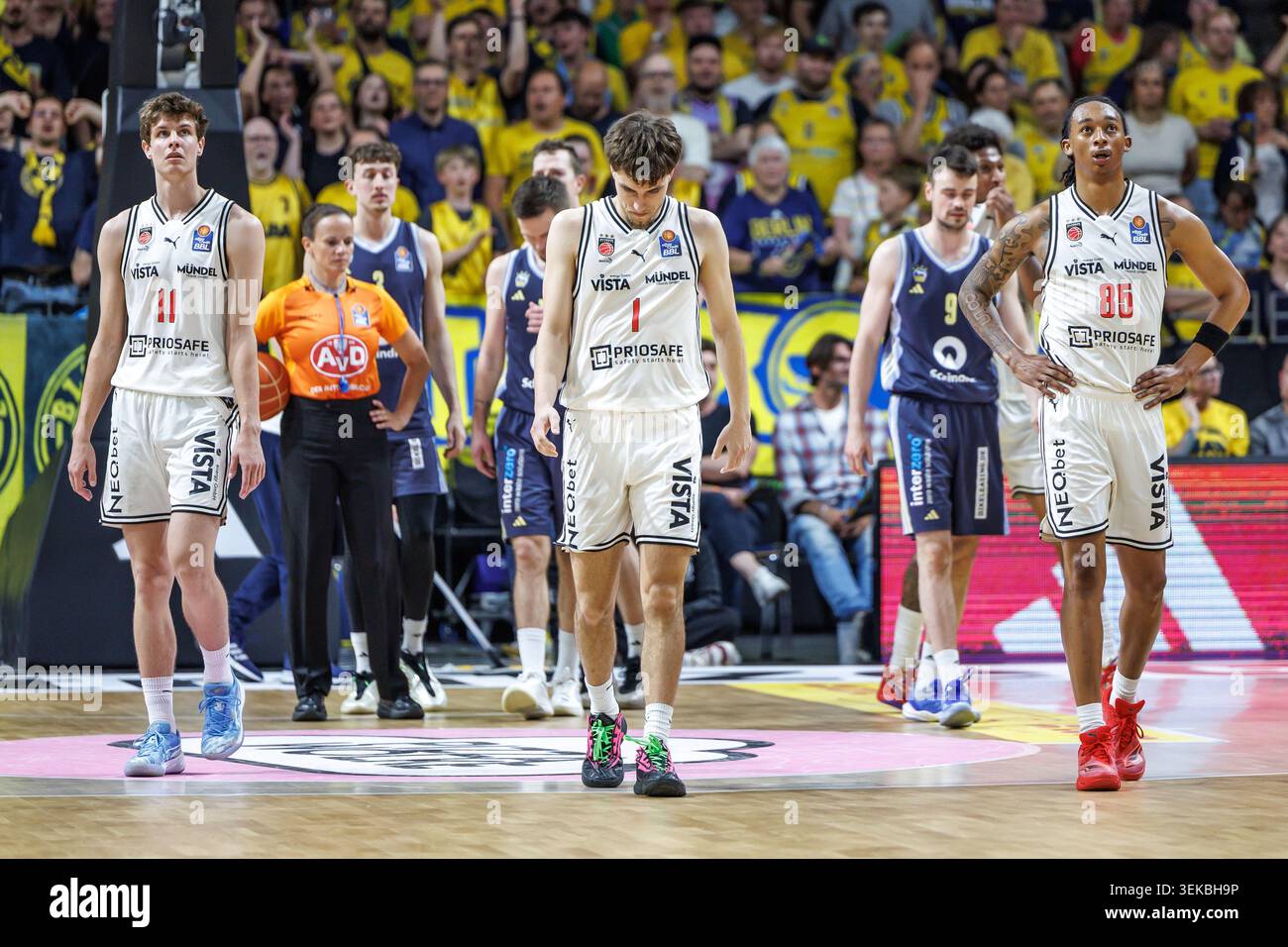 01 June 2026, Berlin: Basketball, men: Bundesliga, Alba Berlin ...