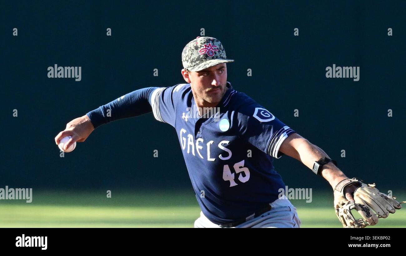 Saint Marys' Jared Mettam (45) during an NCAA regional baseball game on ...