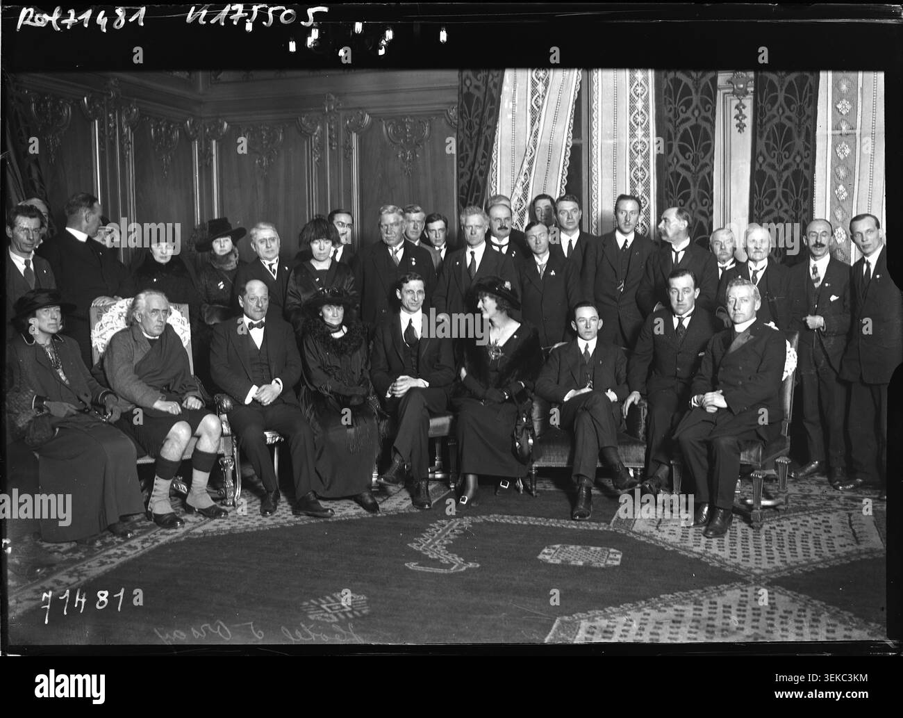 Political figures at conference venue hi-res stock photography and ...