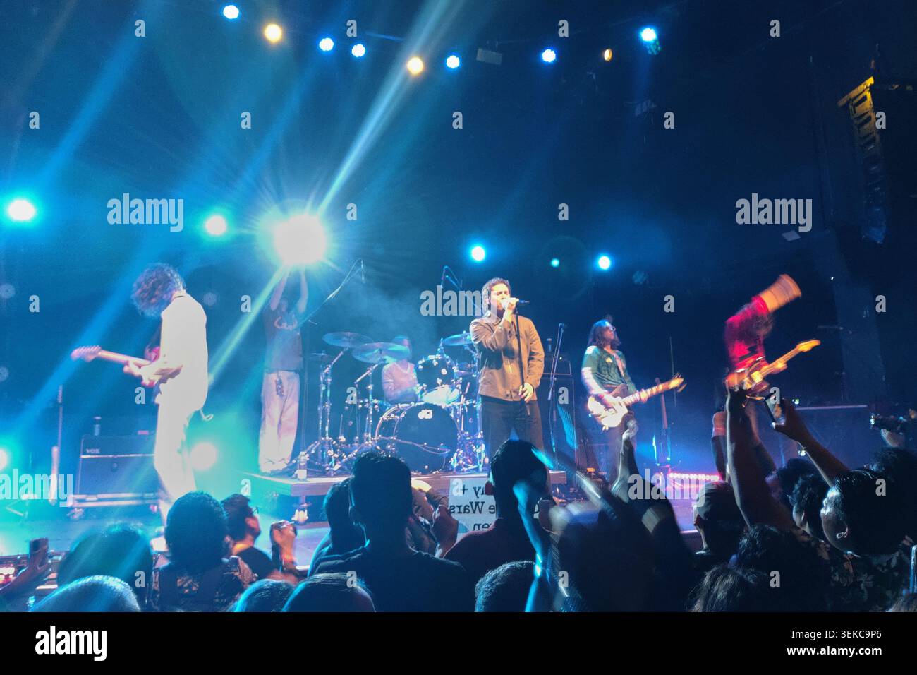 American band Culture Wars performs in concert in Mexico City, Saturday ...