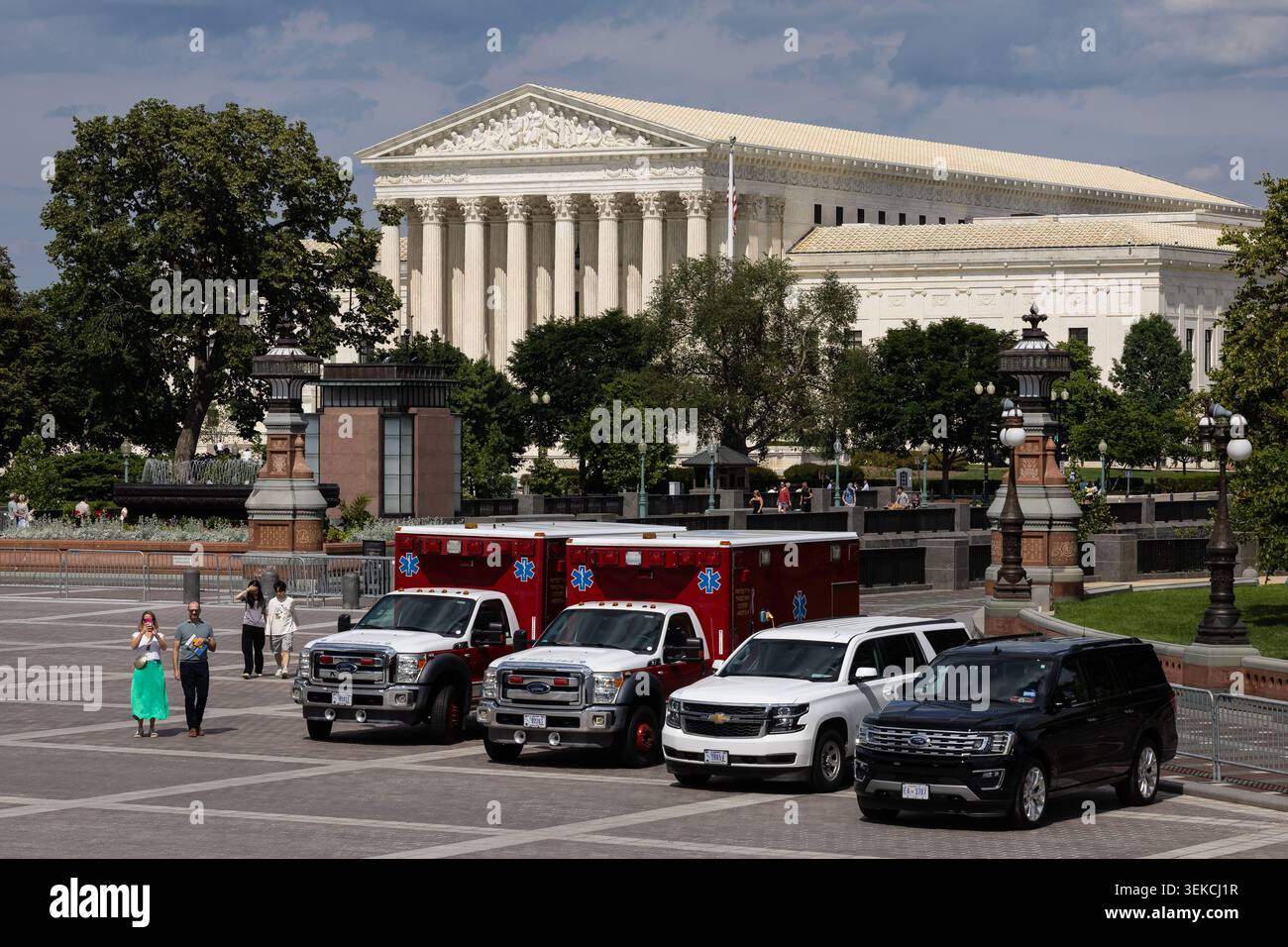 The U.S. Supreme Court building is seen on June 1, 2026. (Francis Chung ...