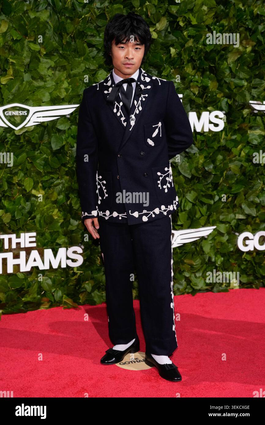 Dallas Liu attends the third annual Gotham Television Awards at ...