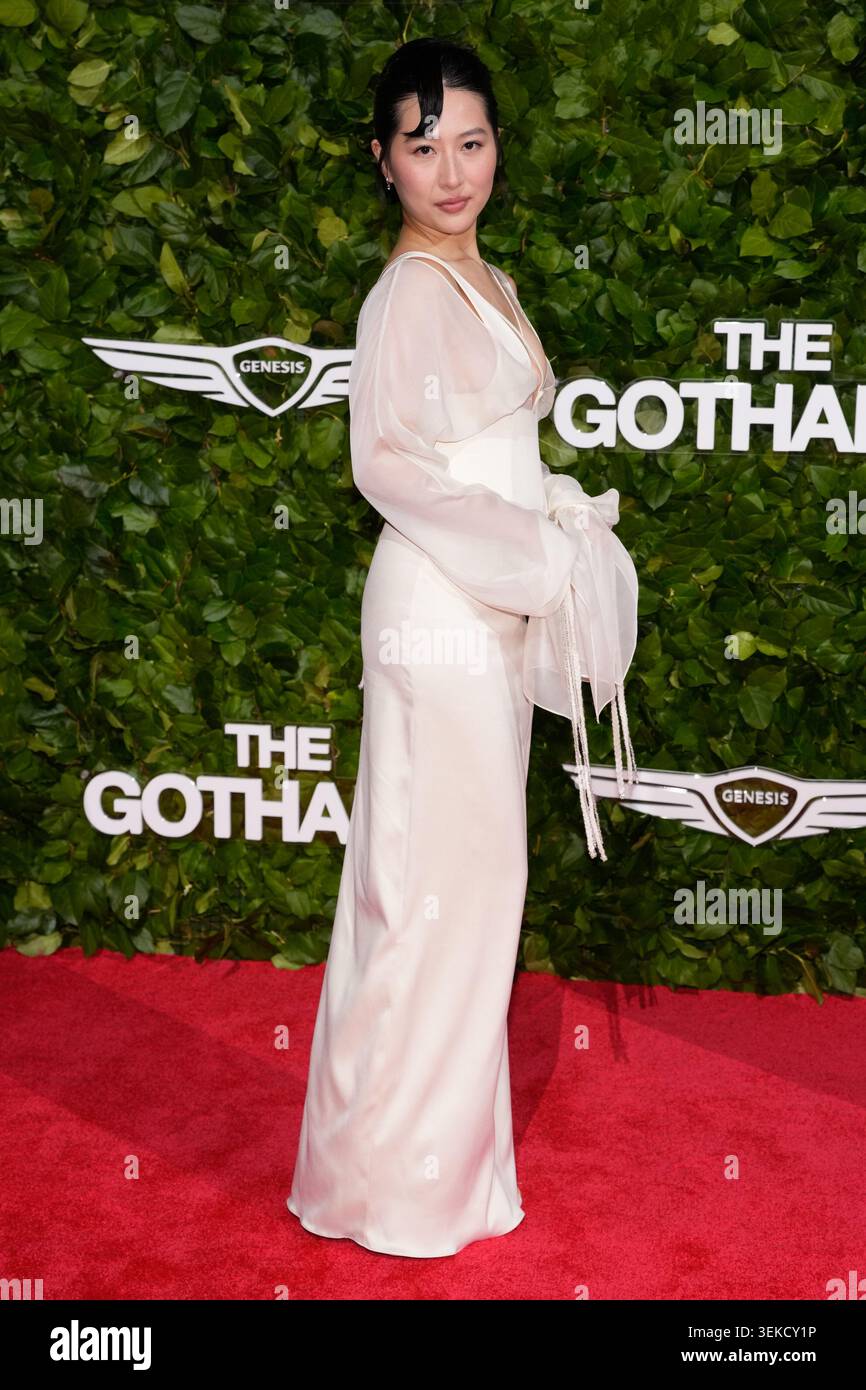 Mabel Li attends the third annual Gotham Television Awards at Cipriani ...