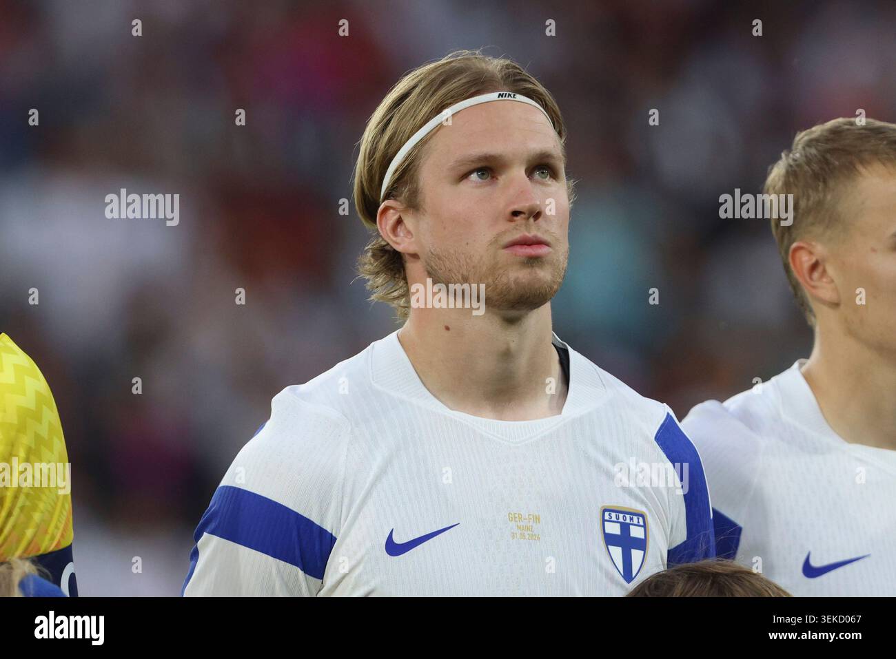 Viller Koski (Finnland) looks on during the international friendly ...