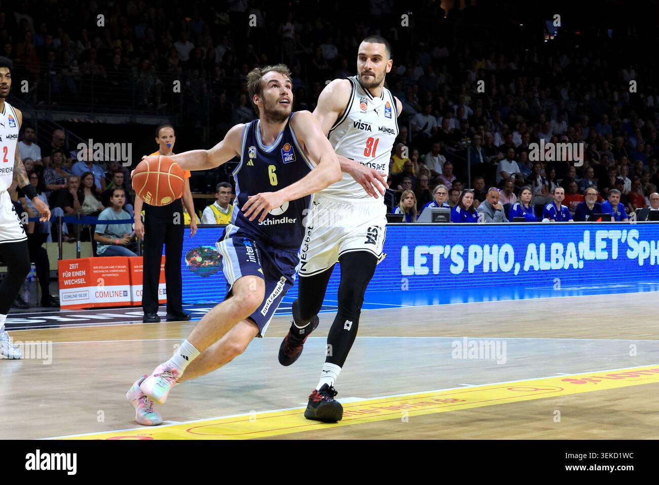 01.06.2026, Uber-Arena, Berlin, DEU, easyCredit BBL, ALBA vs. BMA365 ...