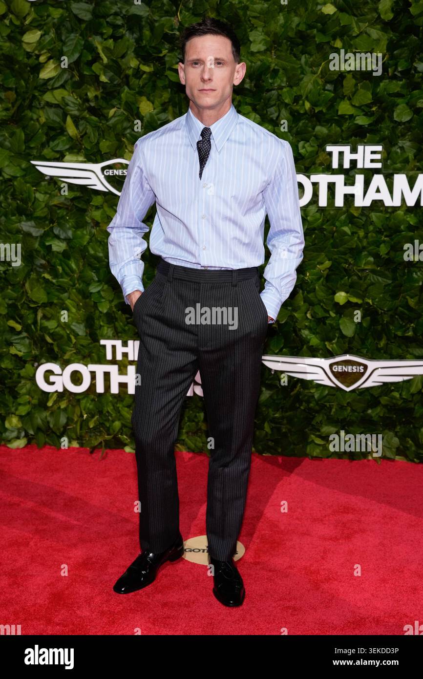 Jamie Bell attends the third annual Gotham Television Awards at ...