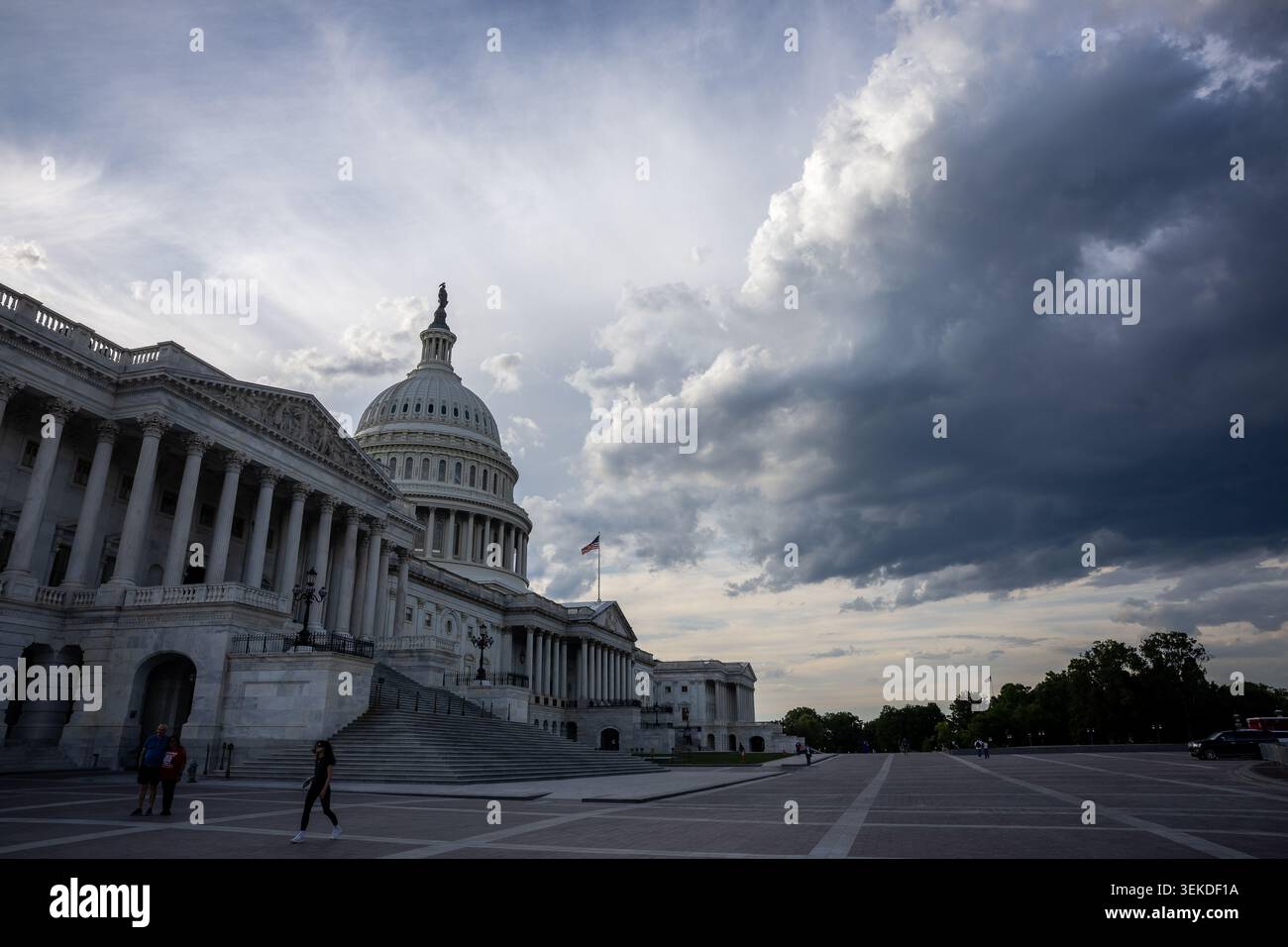 The U.S. Capitol building is seen on June 1, 2026. (Francis Chung ...