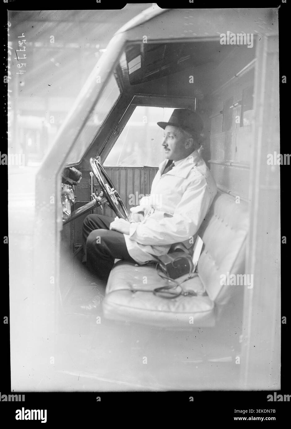 1931 press photograph french railcar pilot paris hi-res stock ...