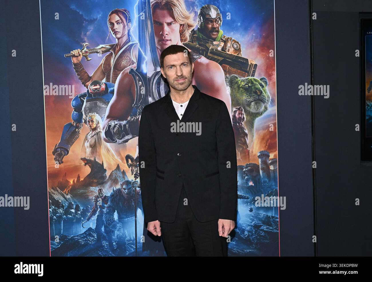Director Travis Knight attends a special screening of "Masters of the ...