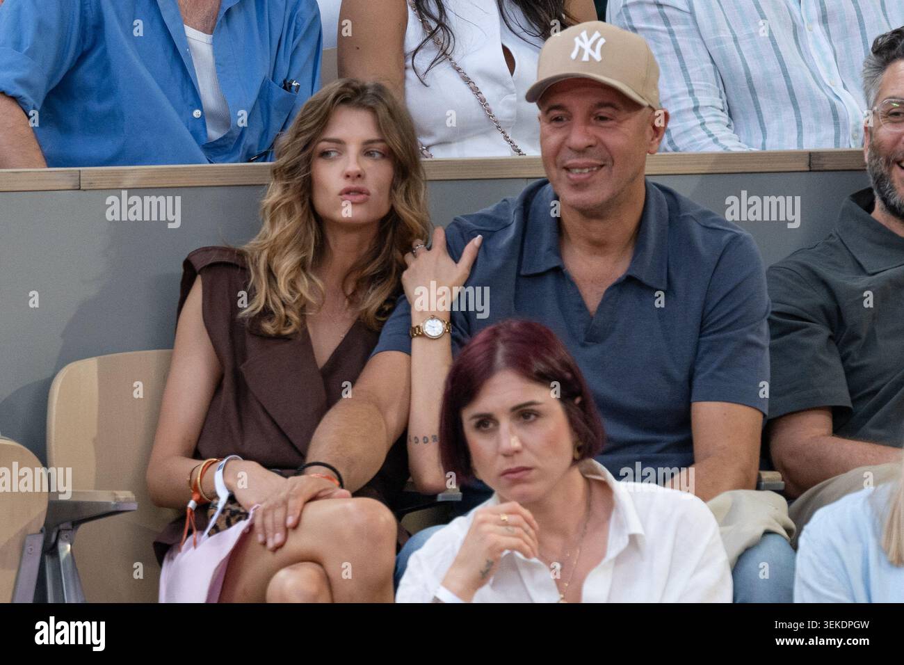 Cut Killer attends the 9rd day of the Roland-Garros 2026 at Roland ...
