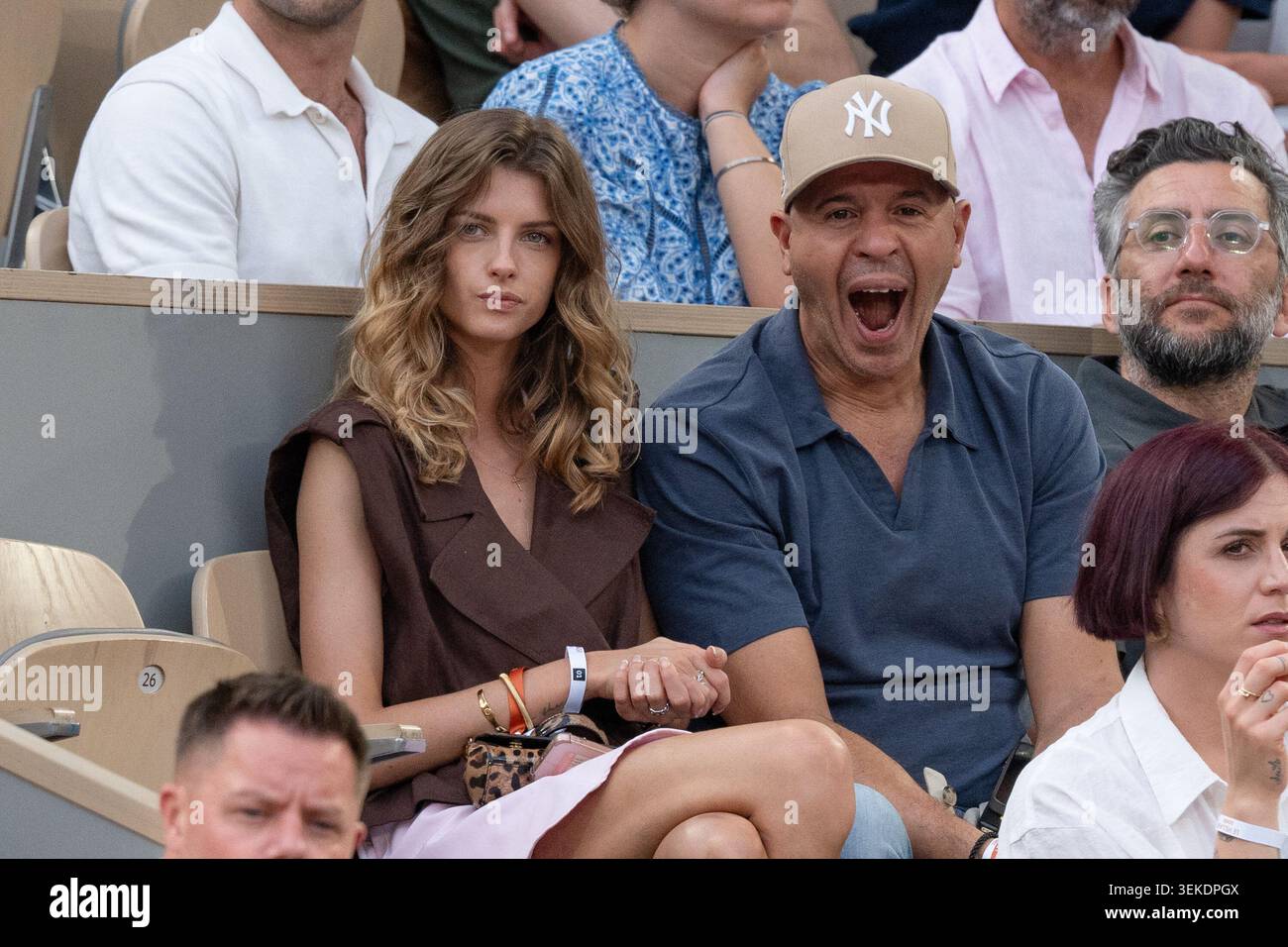 Cut Killer attends the 9rd day of the Roland-Garros 2026 at Roland ...