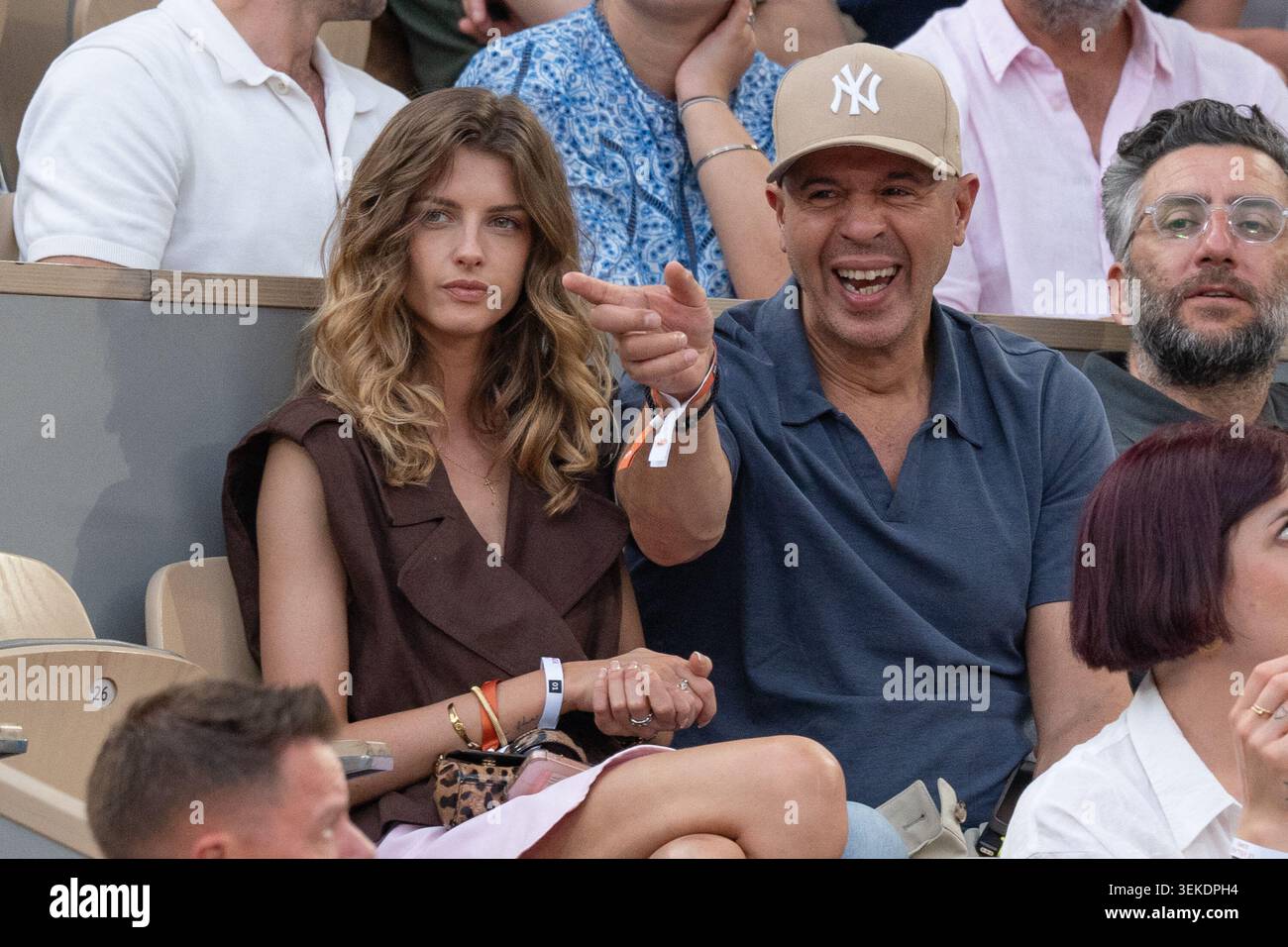 Cut Killer attends the 9rd day of the Roland-Garros 2026 at Roland ...