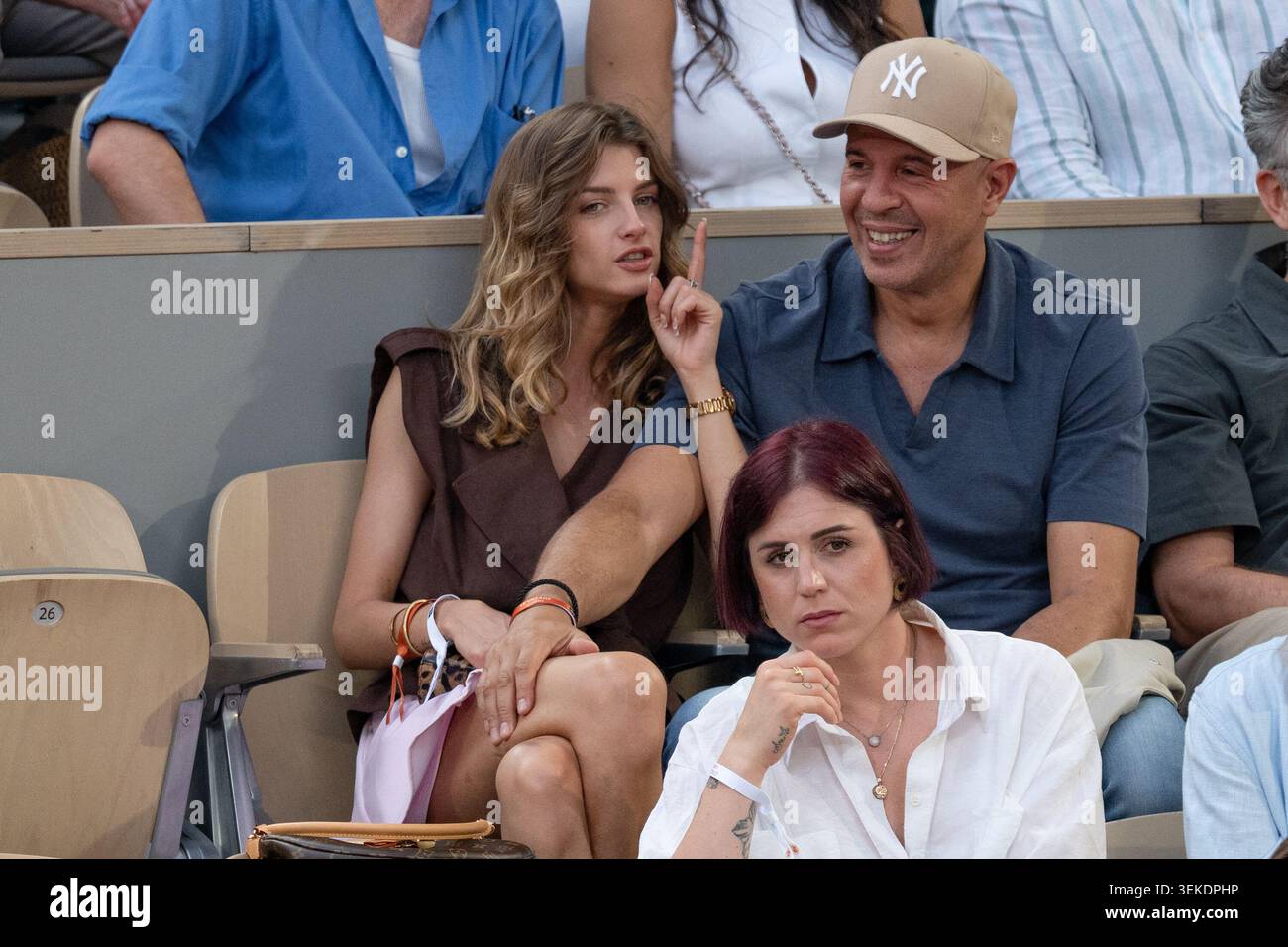 Cut Killer attends the 9rd day of the Roland-Garros 2026 at Roland ...