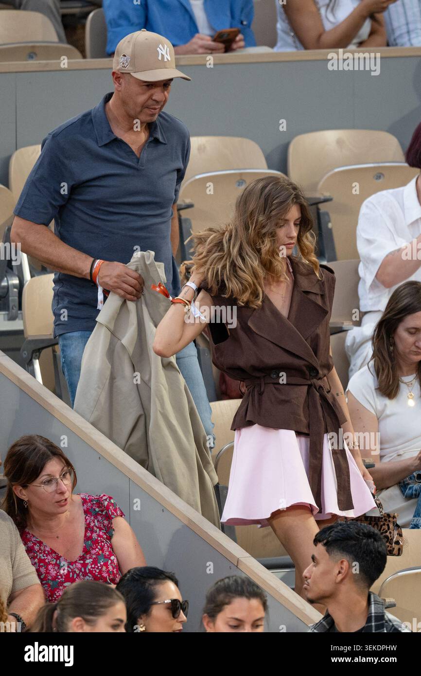 Cut Killer attends the 9rd day of the Roland-Garros 2026 at Roland ...