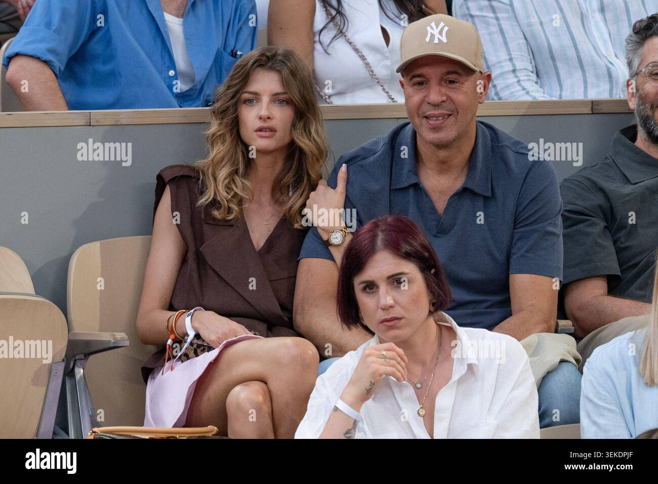 Cut Killer attends the 9rd day of the Roland-Garros 2026 at Roland ...