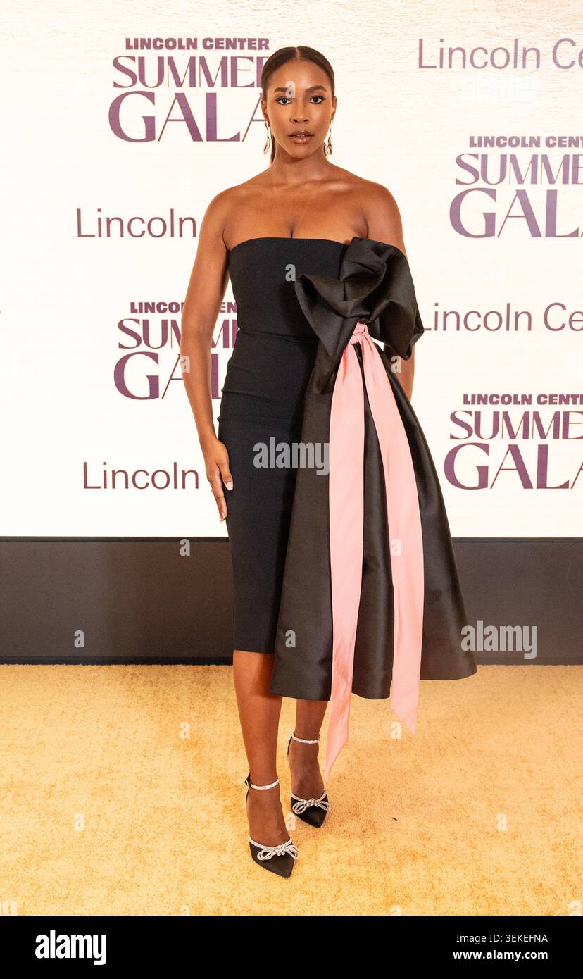 Nia Faith attends Lincoln Center for Performing Arts Summer Gala at ...
