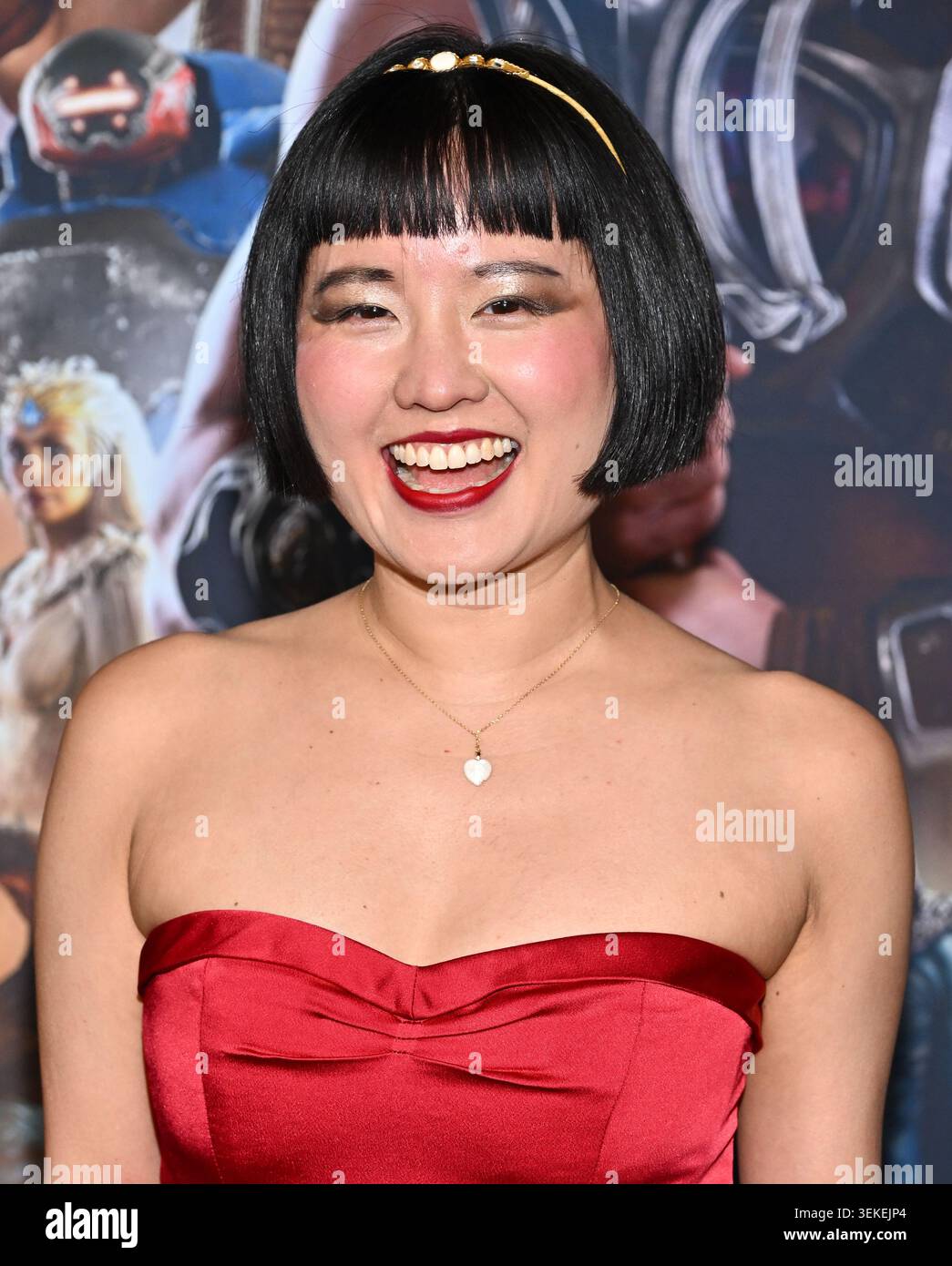 Charlene Wang attends a special screening of "Masters of the Universe ...