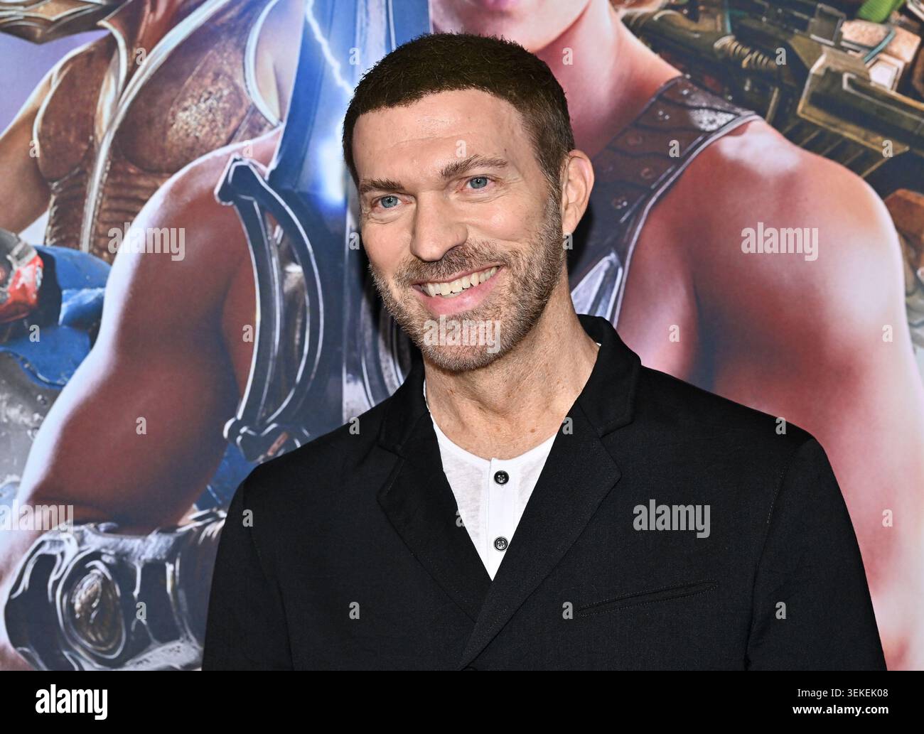 Director Travis Knight attends a special screening of "Masters of the ...