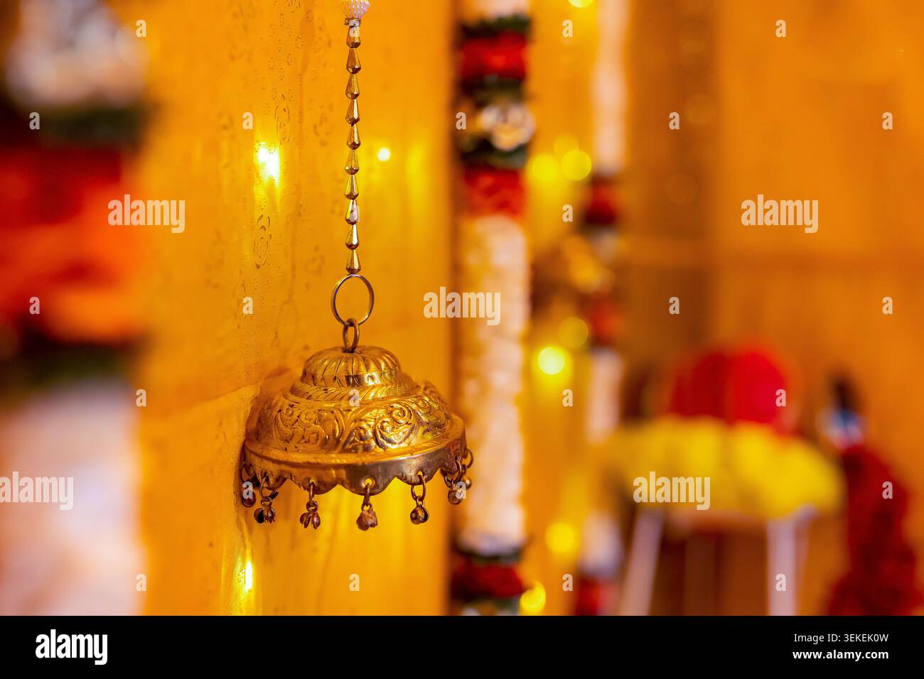 Indian weddings interiors and decorations Stock Photo - Alamy