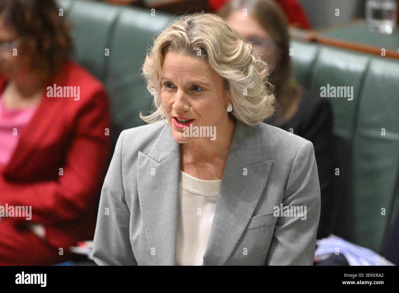 Minister for Housing Clare O’Neil during Question Time in the House of ...