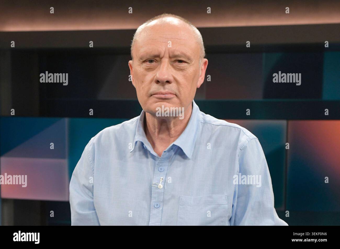 Torsten Rogge in der ARD-Talkshow hart aber fair im Studio Adlershof ...