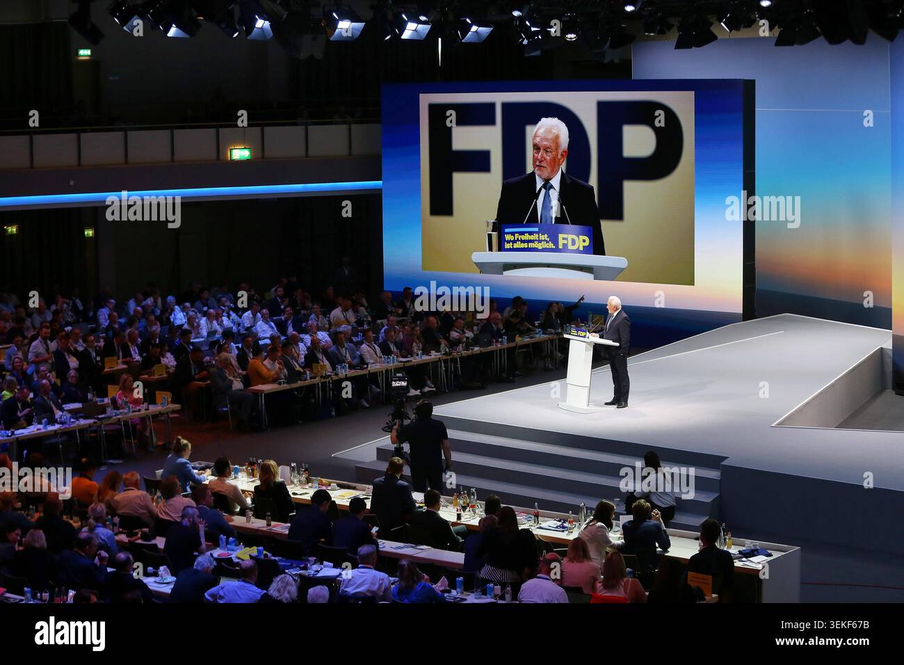 Berlin, Deutschland, 30.05.2026: Estrel: 77. Bundesparteitag der FDP ...