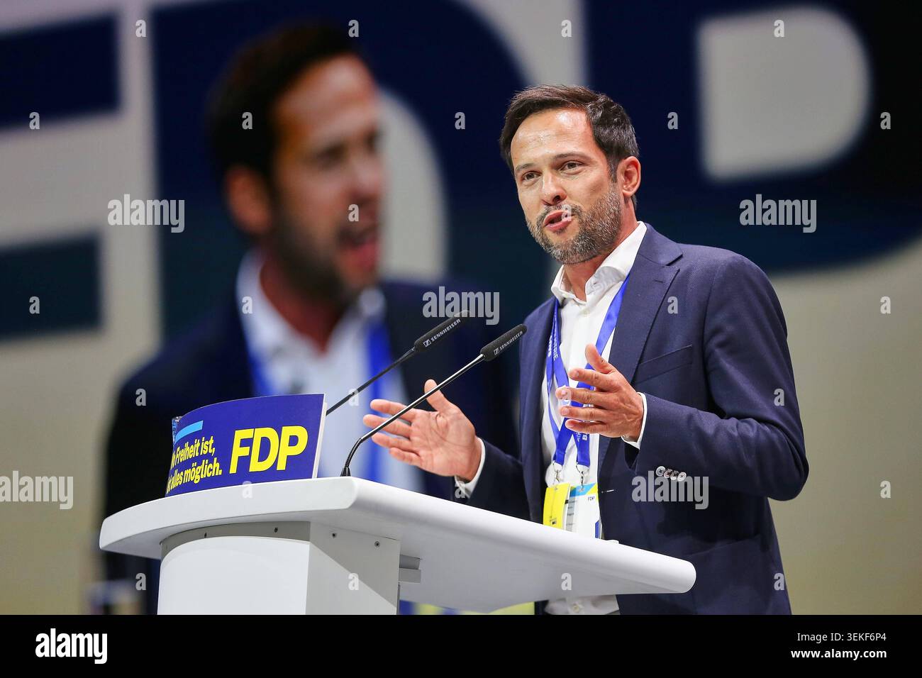 Berlin, Deutschland, 31.05.2026: Estrel: 77. Bundesparteitag der FDP ...