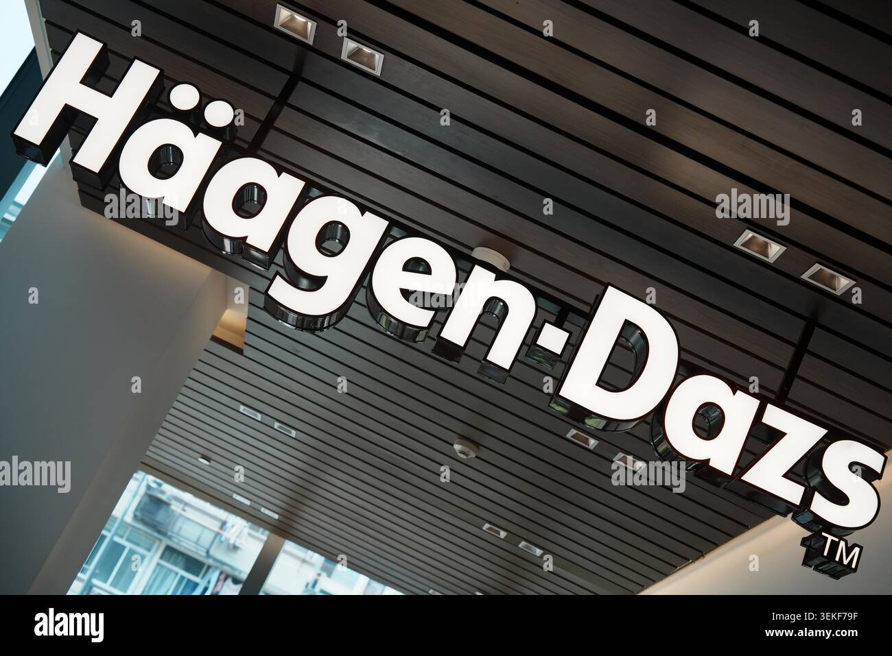 A HÃ¤agen-Dazs outlet is seen in Hangzhou, east China's Zhejiang, 02 ...