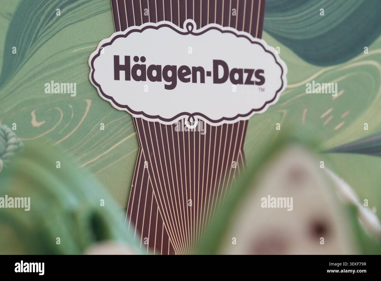 A HÃ¤agen-Dazs outlet is seen in Hangzhou, east China's Zhejiang, 02 ...