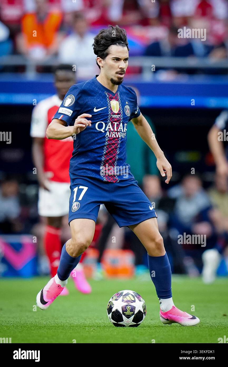 Vitinha of Paris Saint-Germain FC during the UEFA Champions League ...