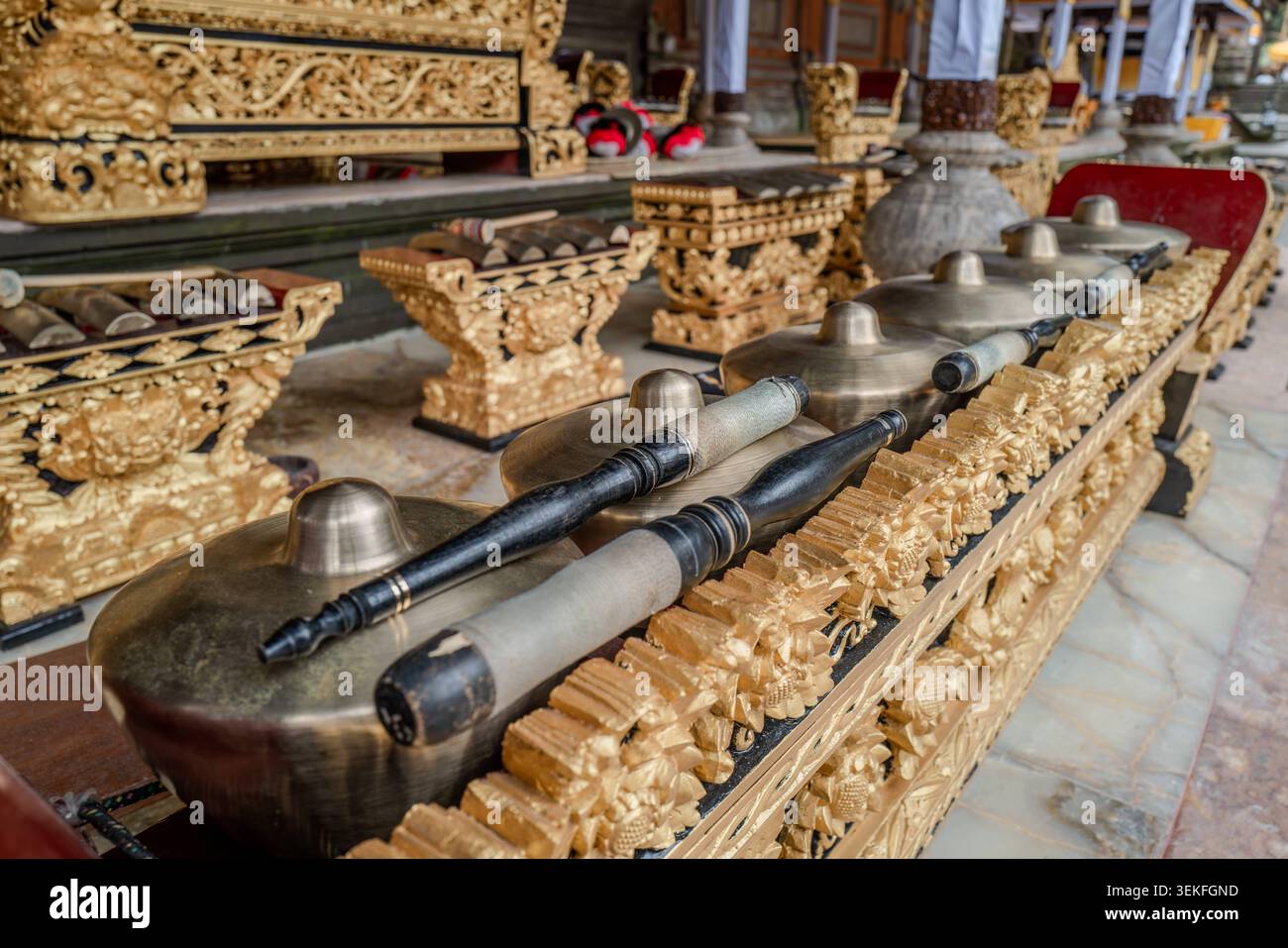 Traditional Indonesian musical instruments Ubud Ubud Bali Indonesia ...