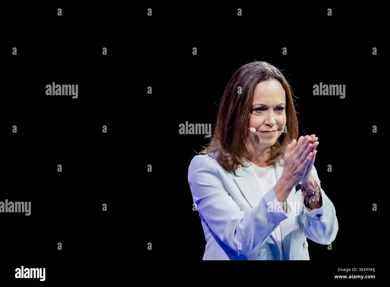 Oslo 20260602. Peace Prize winner Maria Corina Machado during the Oslo ...