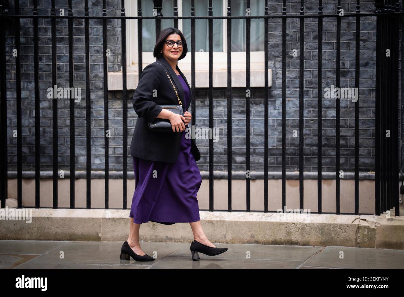 Home Secretary Shabana Mahmood leaves 10 Downing Street, London after a ...