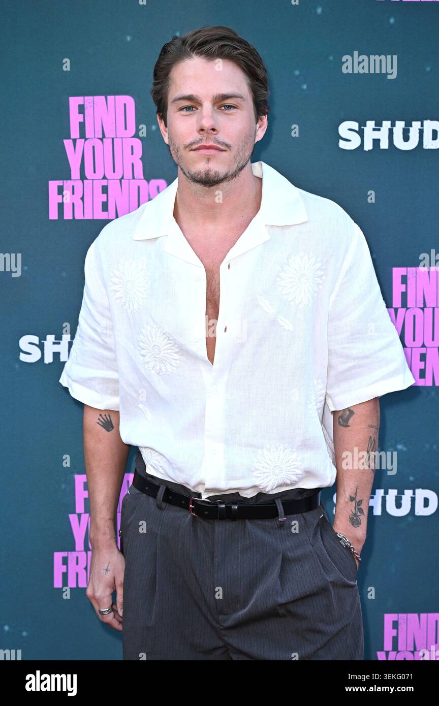 Jake Manley at the special screening of the Shudder film 'Find Your ...