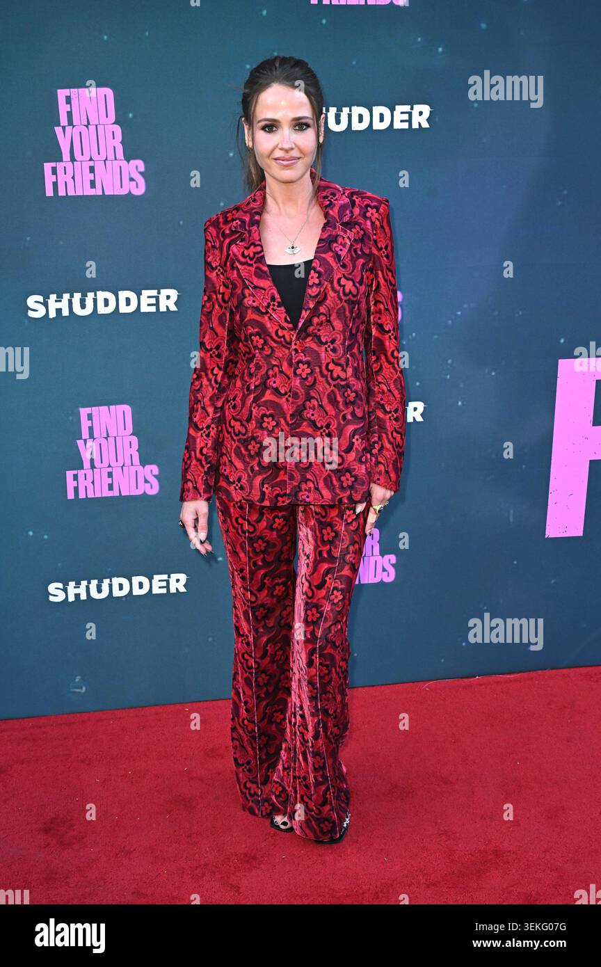 Jocelyn Hudon at the special screening of the Shudder film 'Find Your ...