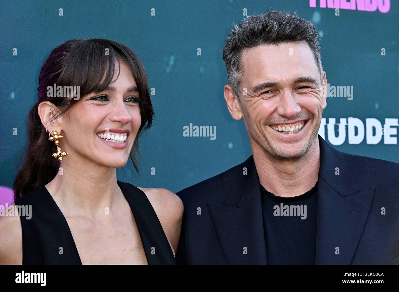 Izabel Pakzad and James Franco at the special screening of the Shudder ...