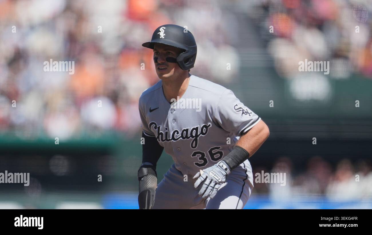 Chicago White Sox's Drew Romo during a baseball game against the San ...