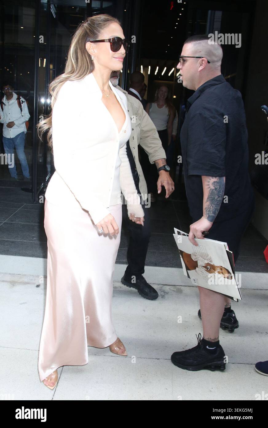 NEW YORK, NY- JUNE 1: Jennifer Lopez seen in New York City on June 1 ...