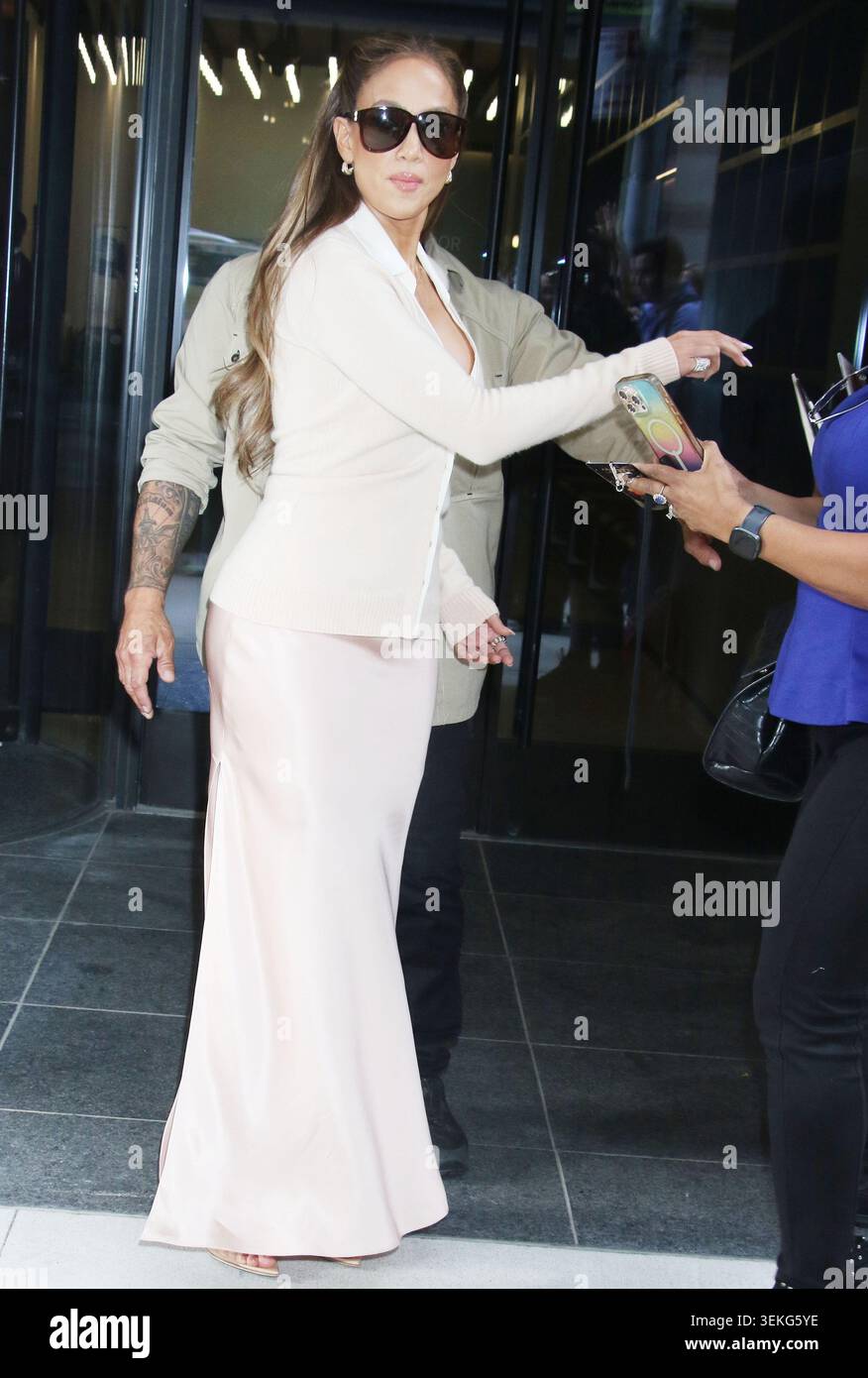 NEW YORK, NY- JUNE 1: Jennifer Lopez seen in New York City on June 1 ...